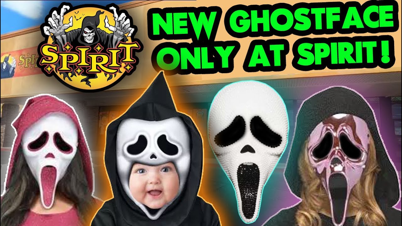 New Ghostface at Spirit Halloween! - YouTube