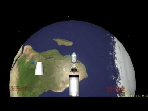 Apollo simulation: transposition & docking - YouTube