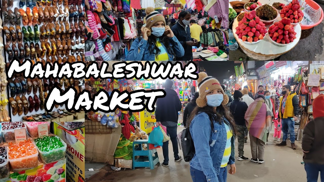 Exploring Mahabaleshwar Market | Street Shopping | Vlog 19 | Marathi ...
