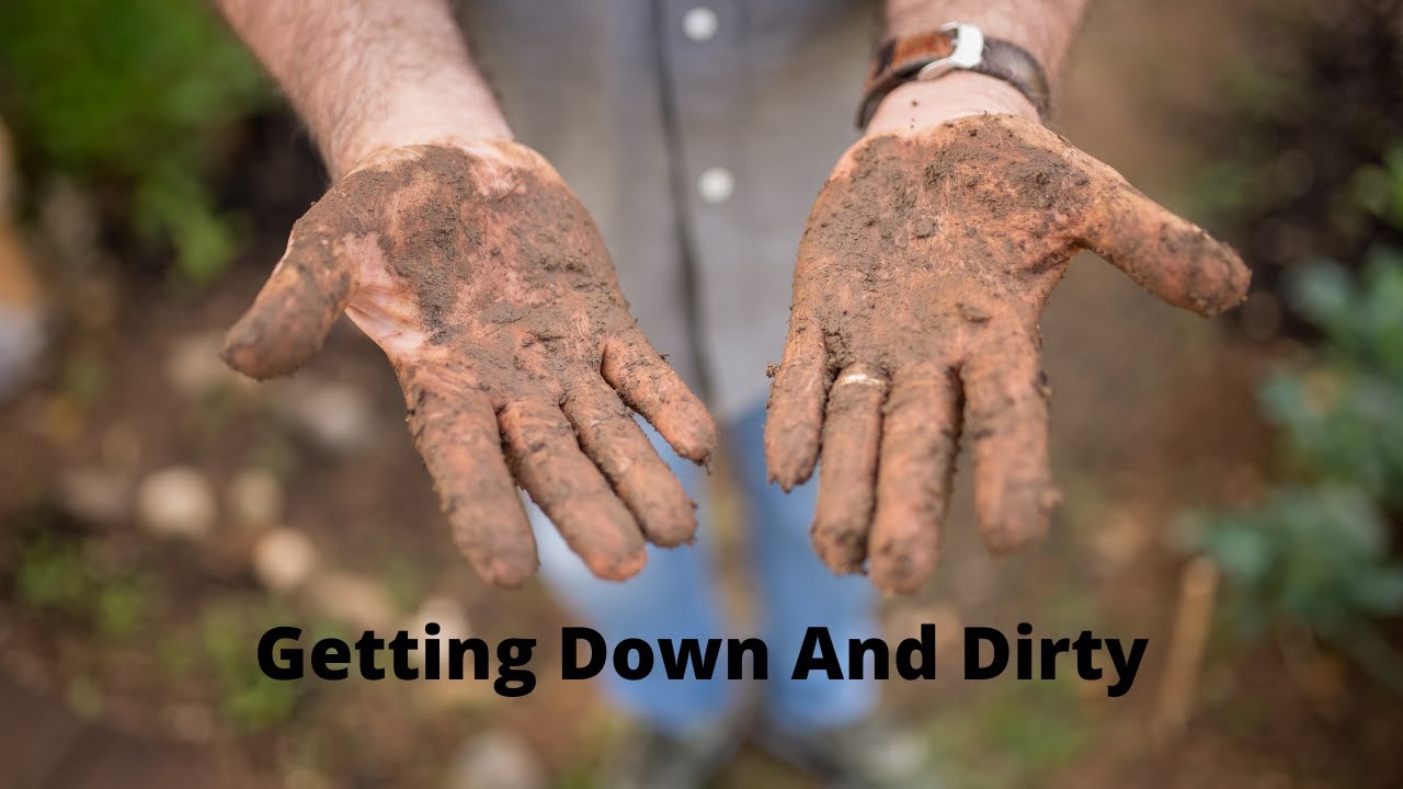 Getting down and dirty in the garden - YouTube