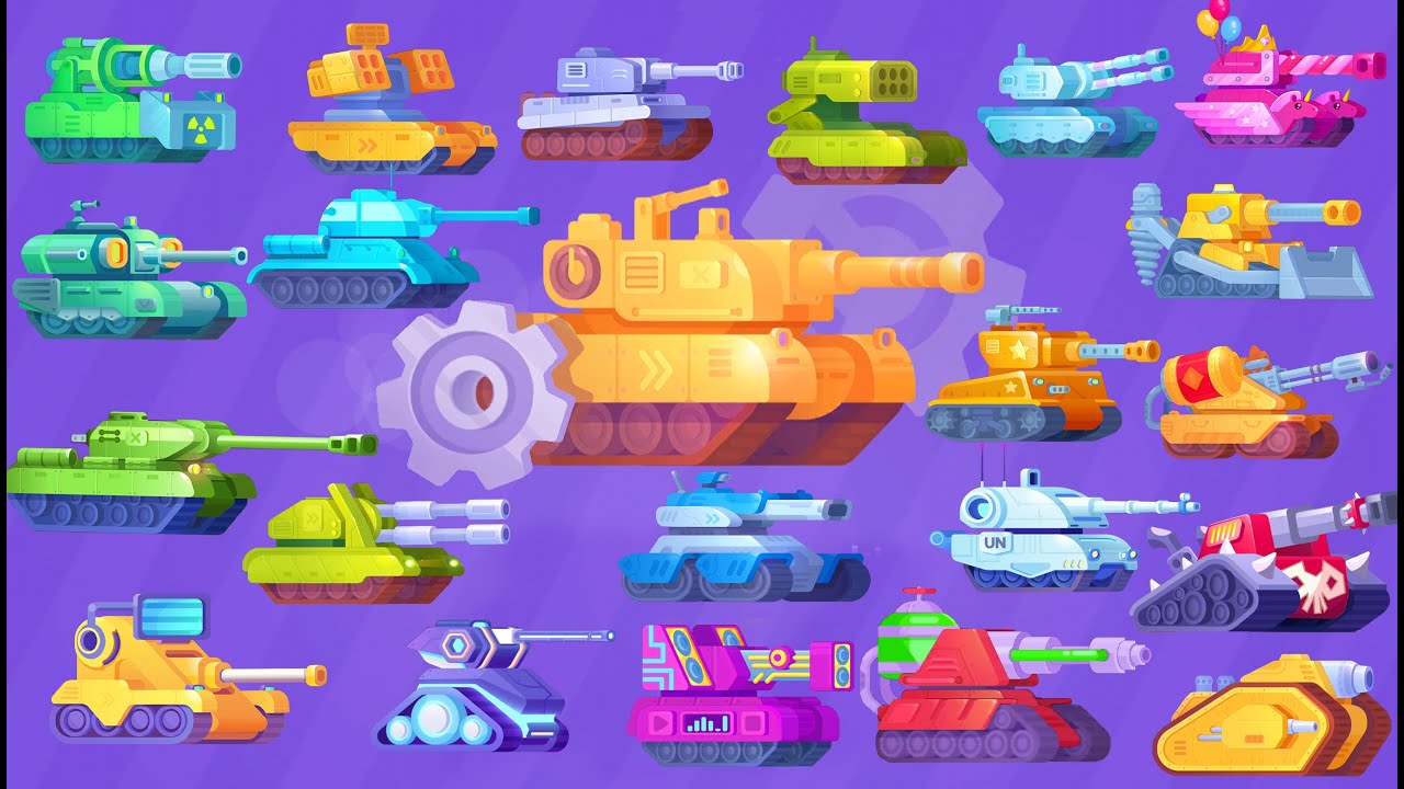 Tank Stars : All 22 Tanks , New Added Powerful Weapons, New Battle Mode ...