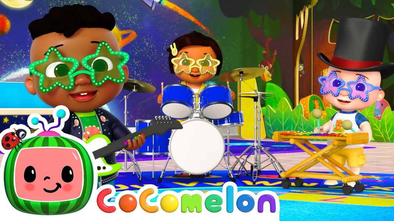 Cocomelon Rock Band | @CoComelon Songs for Kids & Nursery Rhymes - YouTube