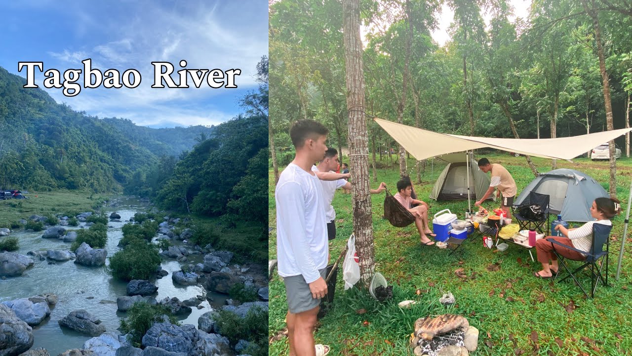 VLOG ♥ GRWM for Camping at Tagbao River in Cebu | jae mary - YouTube