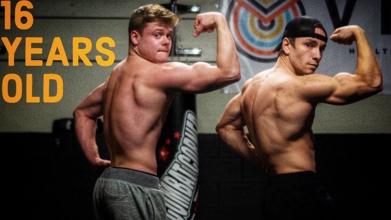 SHREDDED 16 YEAR OLD. Full Chest & Back Workout. - YouTube