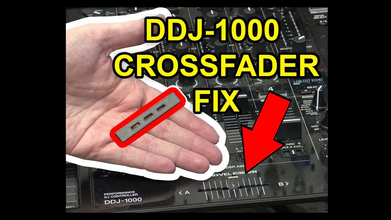 How to calibrate the Magvel crossfader on a Pioneer DDJ-1000 controller ...