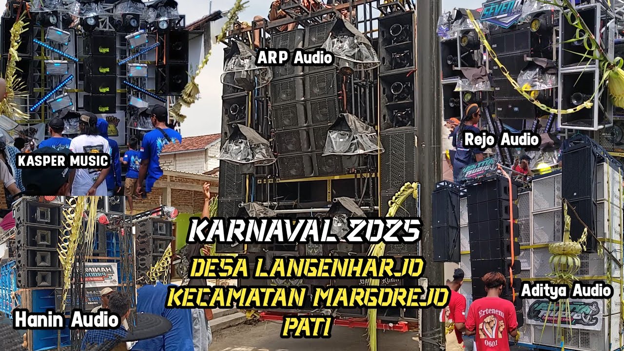 Karnaval Desa Langenharjo kecamatan Margorejo-Pati 2025 - YouTube