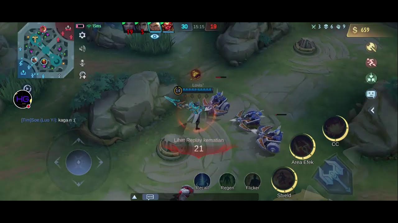 HG Hakim Gaming sedang live! RANK EPIC KE LEGEND - mobile legend - YouTube