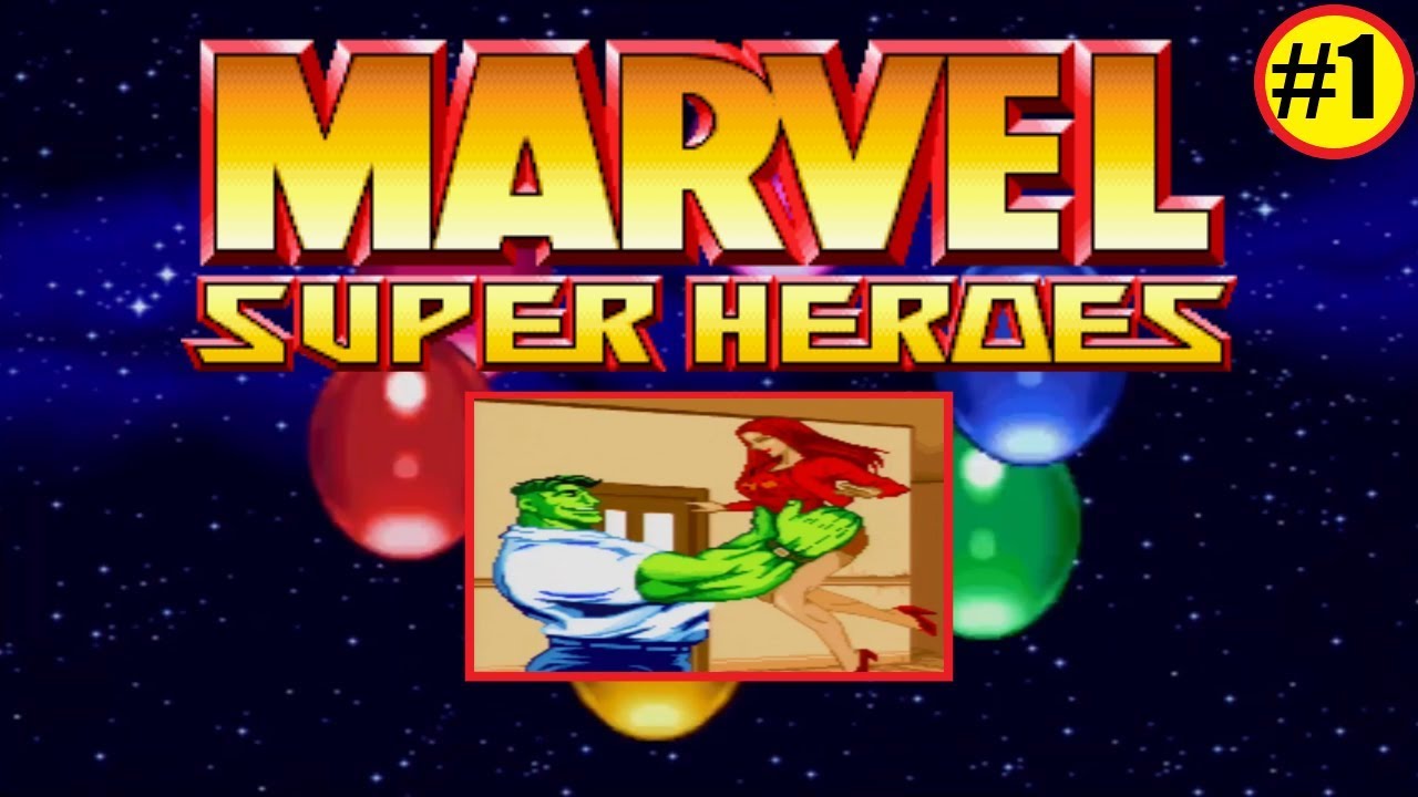 Marvel Super Heroes - Hulk's Arcade Mode (PS1) (1997) - YouTube
