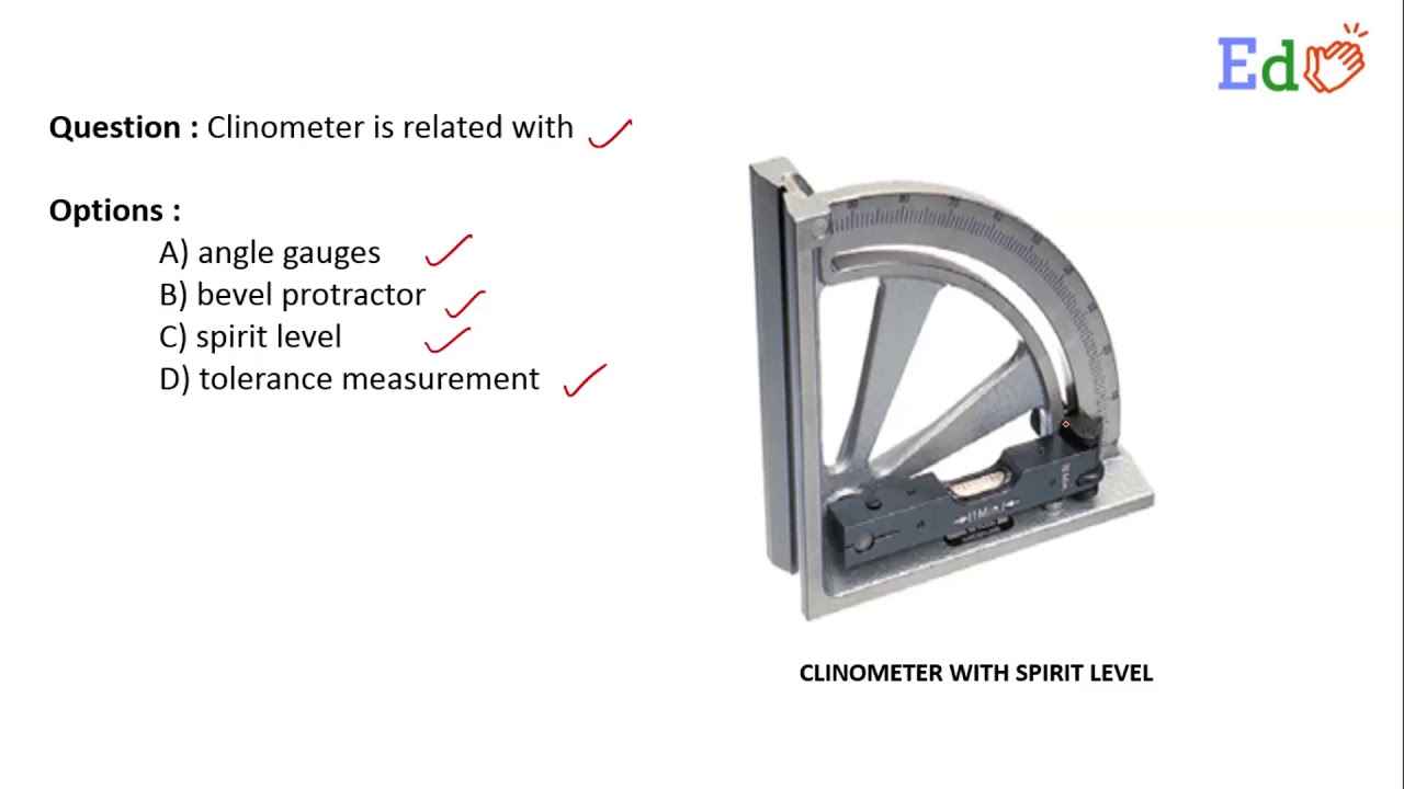 Clinometer is related with ___________. - YouTube