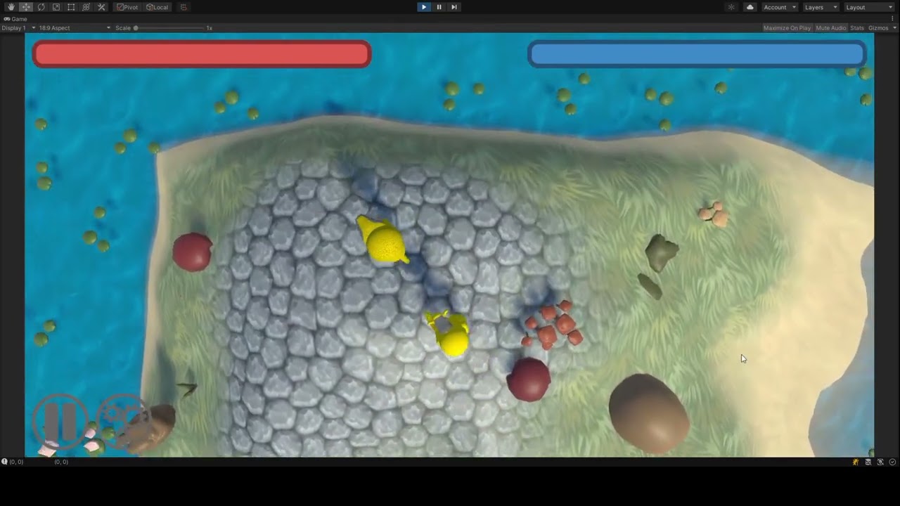 Evolution Simulator 4 - Creature Stage (Generated map) - YouTube