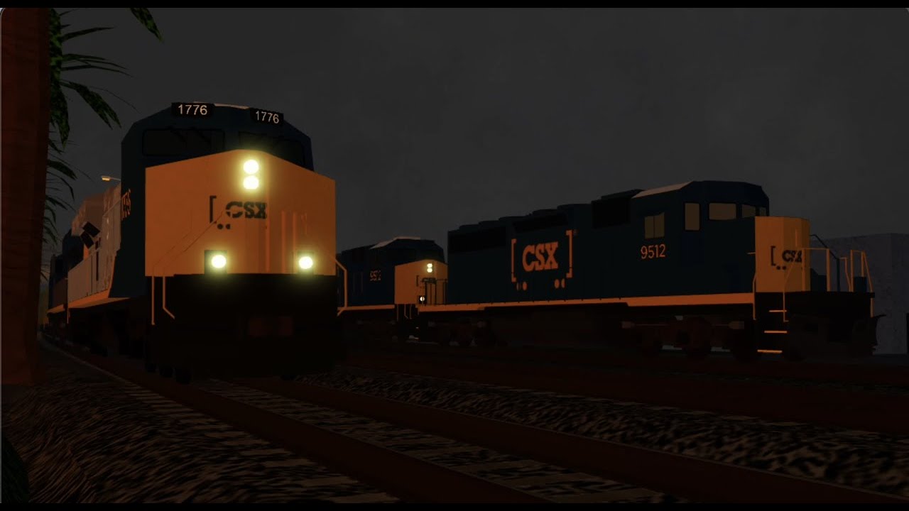 CSX 1776 DODX Journey With Sound Effects! TriRail Corridor Roblox - YouTube