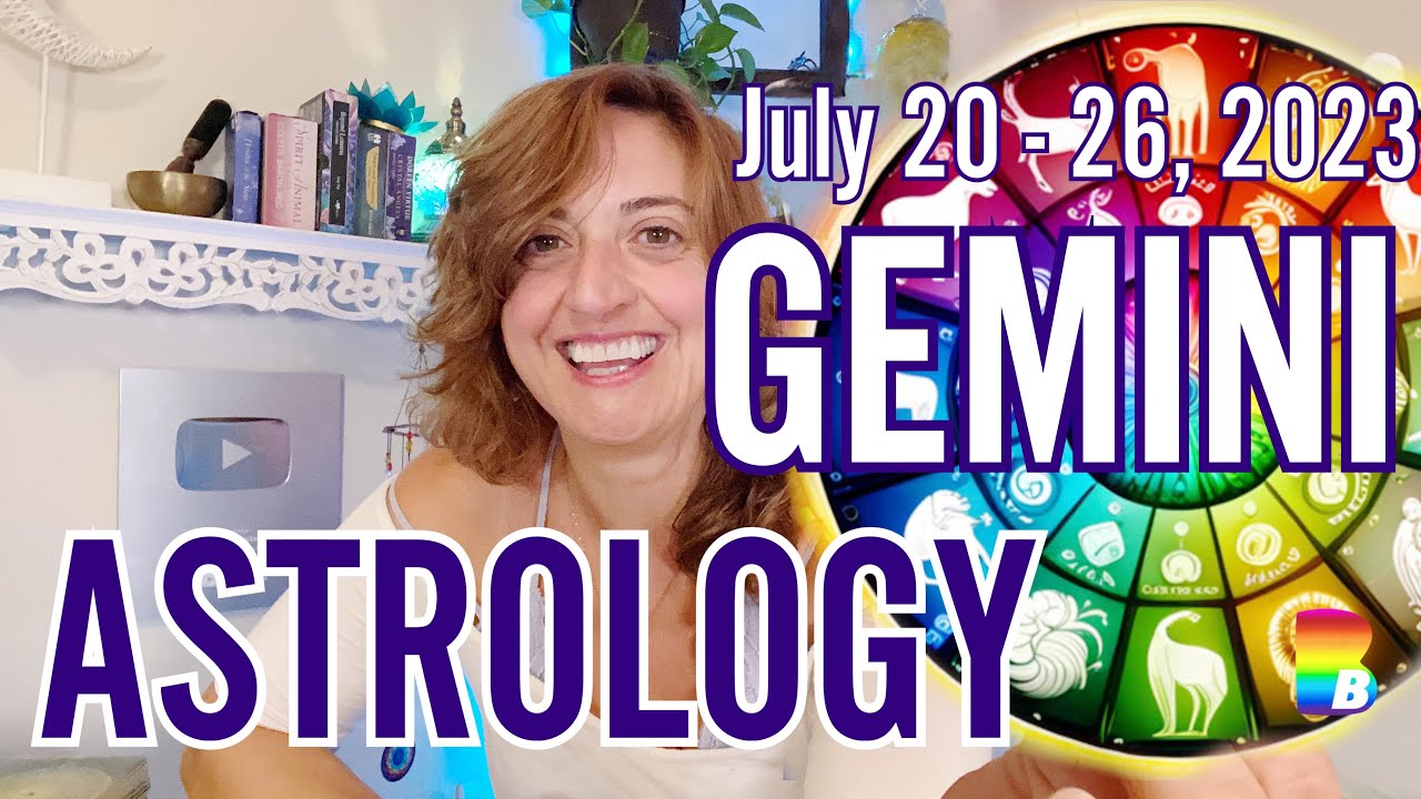 ♊️ GEMINI Week Ahead ASTROLOGY ♊️ July 20 - 26, 2023 #gemini #weekahead ...