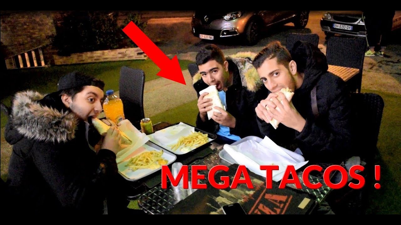 DÉGUSTATION TRIPLE TACOS 3 VIANDES LA NUIT AU RESTAURANT ! - YouTube