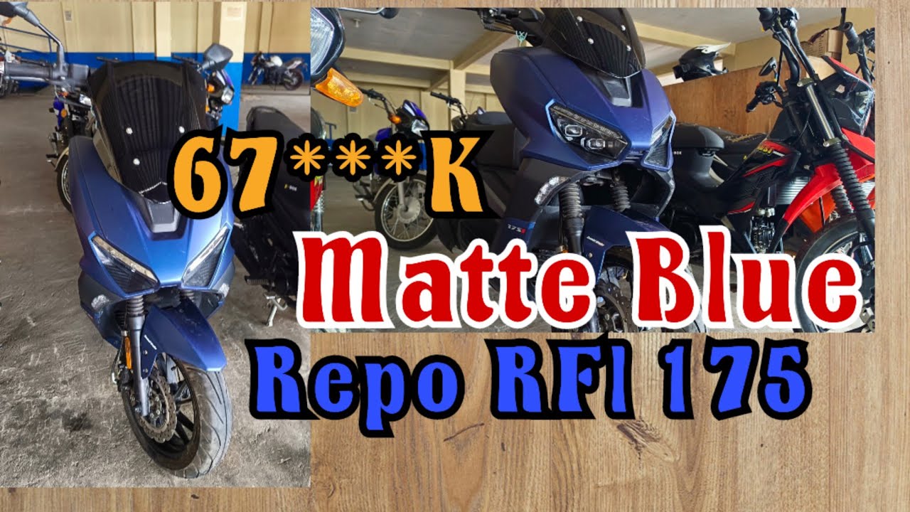 MATTE BLUE Rusi RFI 175 REPO / SARIWA AT MAKINIS SA HALAGANG 67***K ...