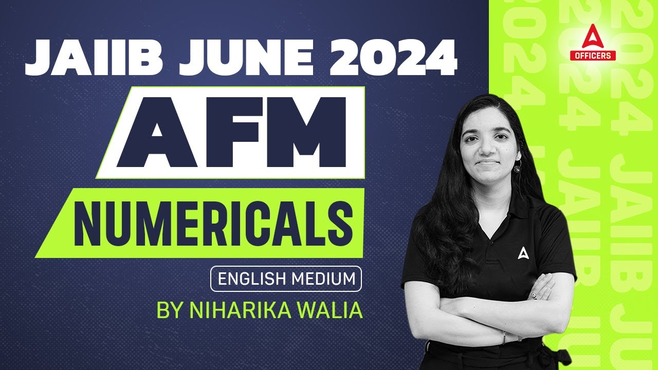 JAIIB AFM 2024 English Medium Numerical Questions | JAIIB 2024 Online Classes #27 - YouTube