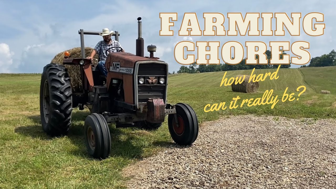 *NEW* Farming chores and a trip to Menards - YouTube