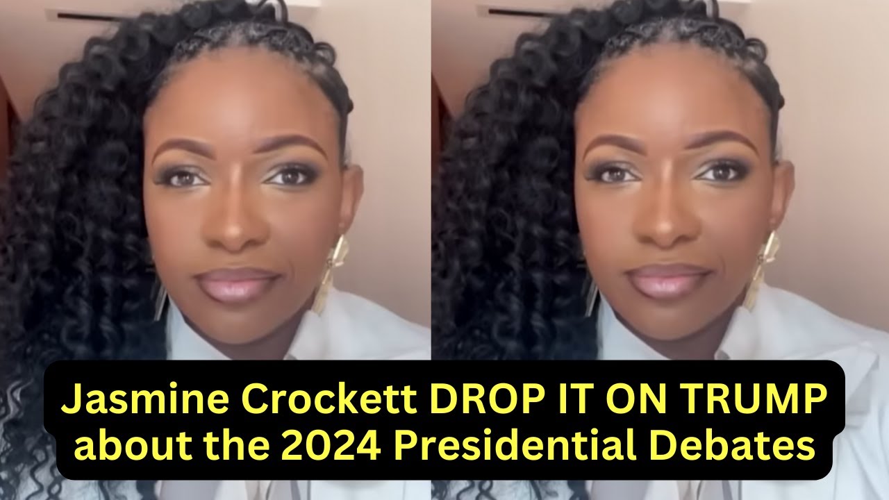 MUST WATCH!! Jasmine Crockett DROP IT ON TRUMP about the 2024 ...