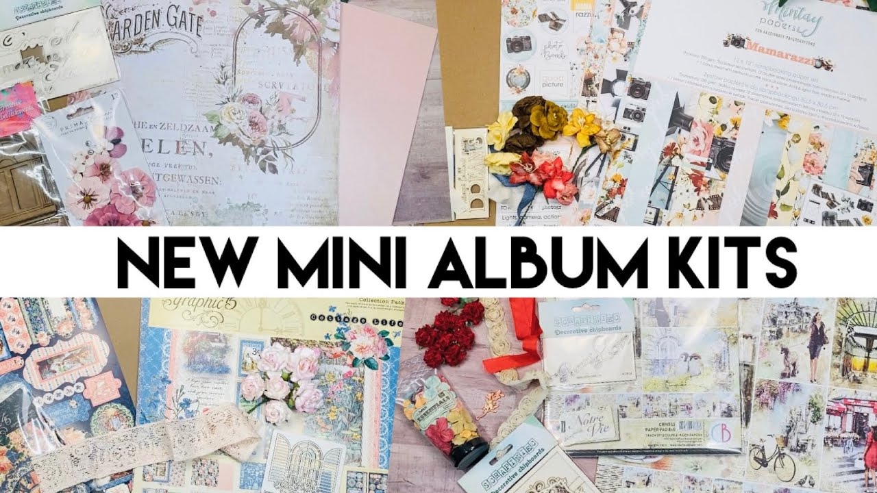 New Mini Album Kits!! - YouTube