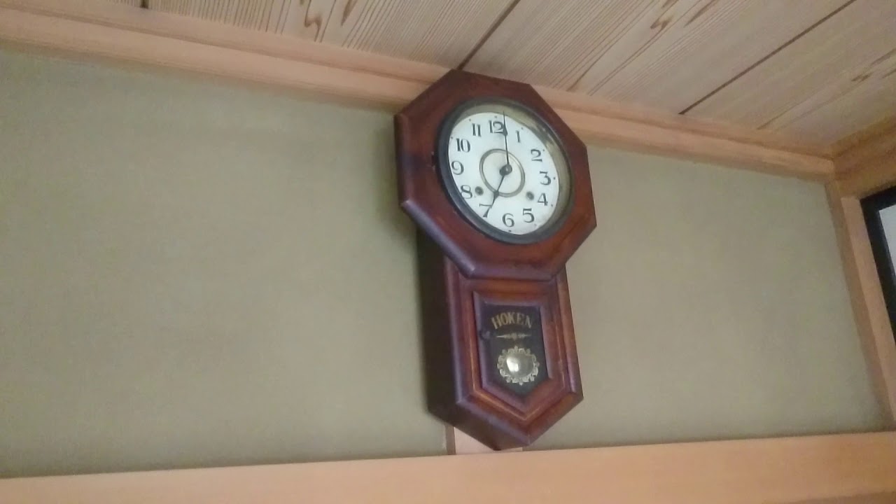 登山印 吉田時計 明治時計 8日巻 Meiji clocks japan 8 day 1920s - YouTube