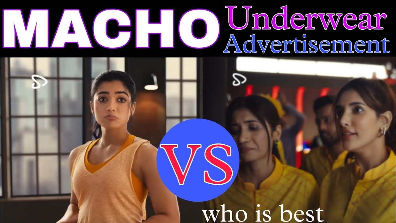 MACHO underwear advertisement, old vs new. - YouTube