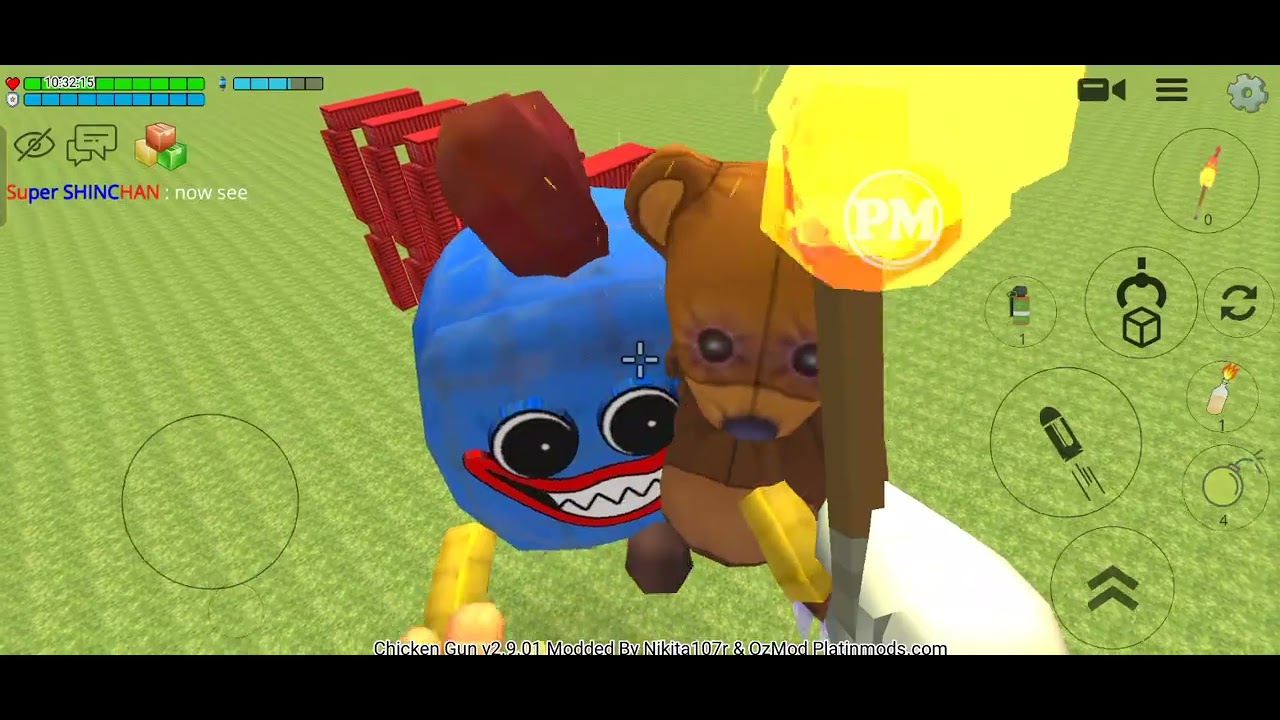 How to make monsters big in chicken gun [chicken gun how to make big ...