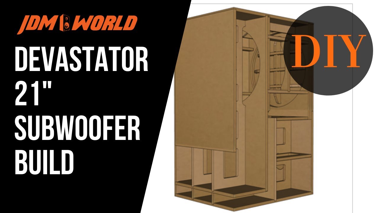 GSG Audio 21" DIY Subwoofer Build Instructions - The Devastator - Use ...