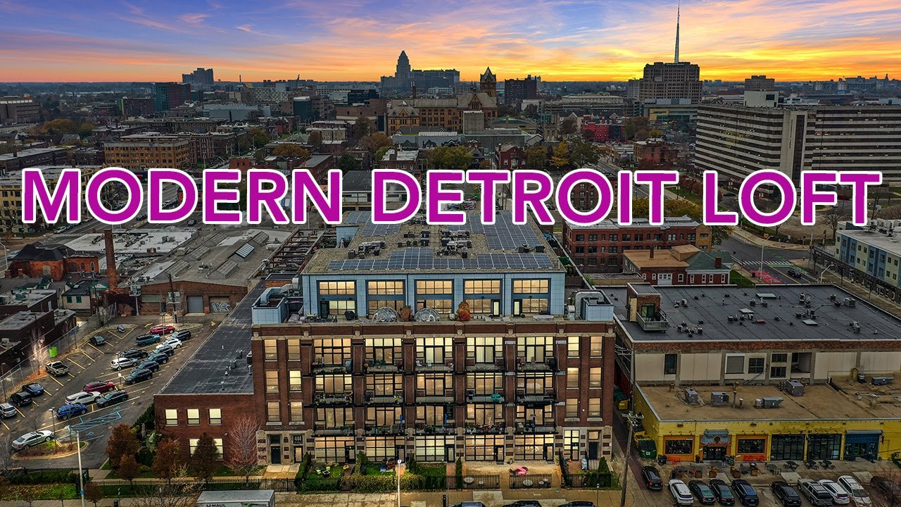 Sexy Downtown Detroit Loft w/Balcony - YouTube