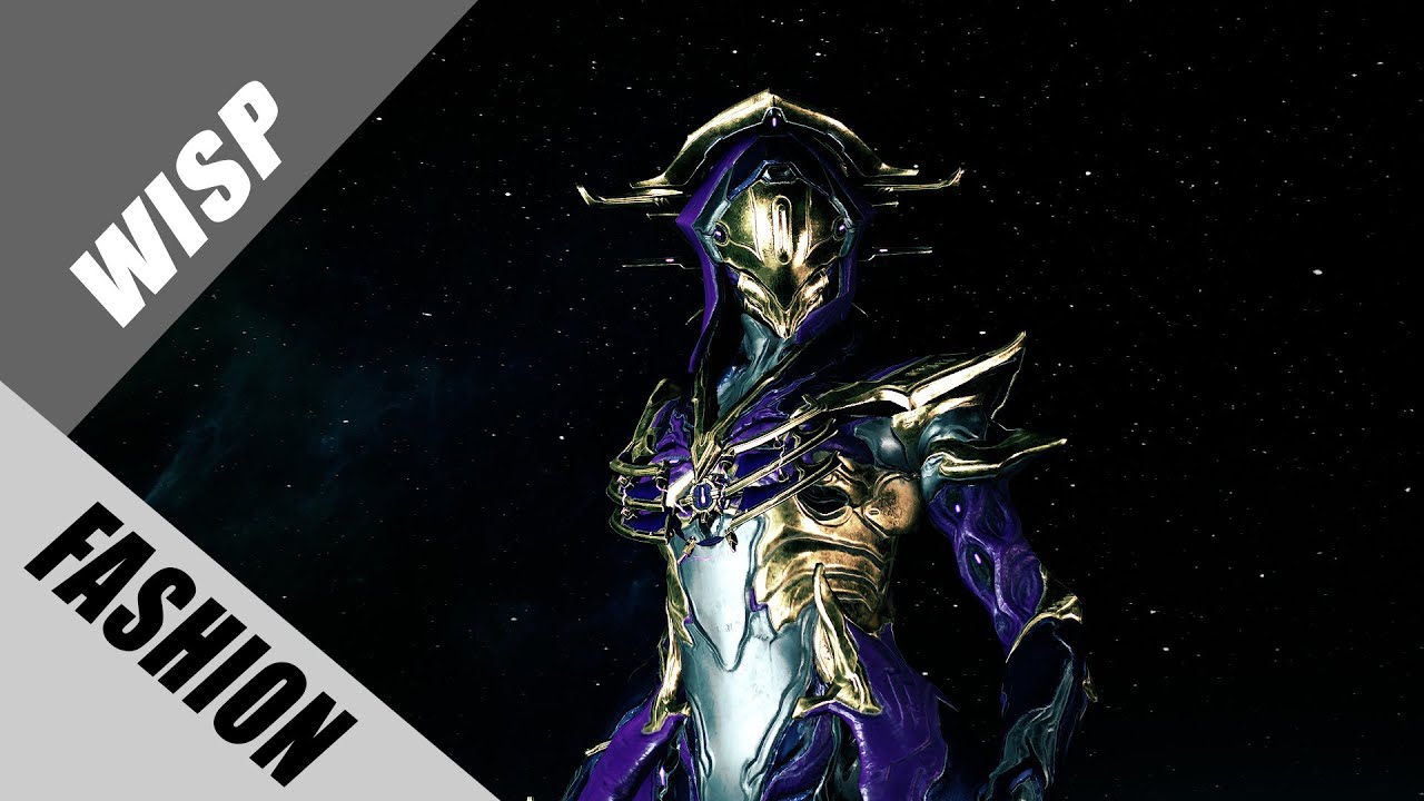 Warframe | Fashion Frame | Wisp : Entity of the Dark Cosmic - YouTube