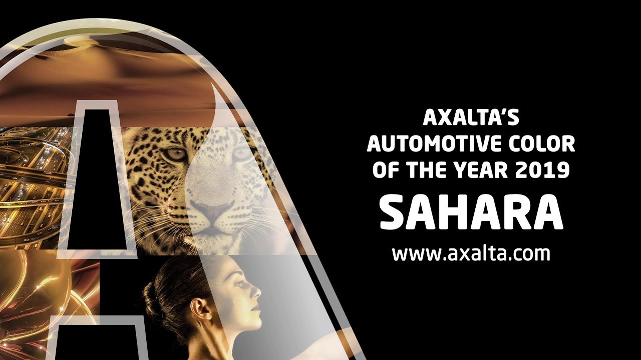 Introducing Sahara, Axalta’s 2019 Automotive Color of the Year - YouTube
