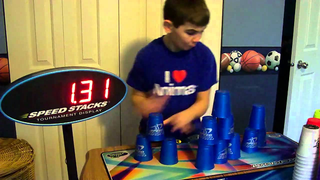 Sport Stacking 363: New Record! - YouTube