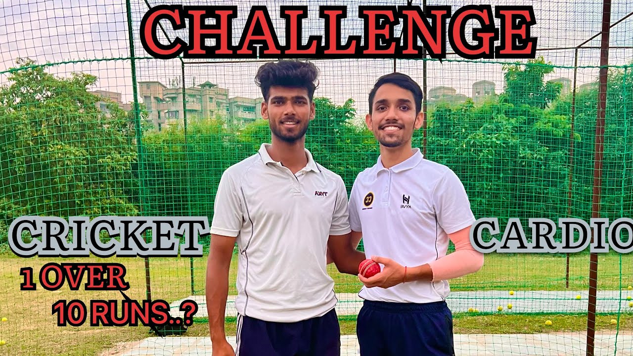 Good session with cricket cardio | cricket cardio ko Kara challenge ...
