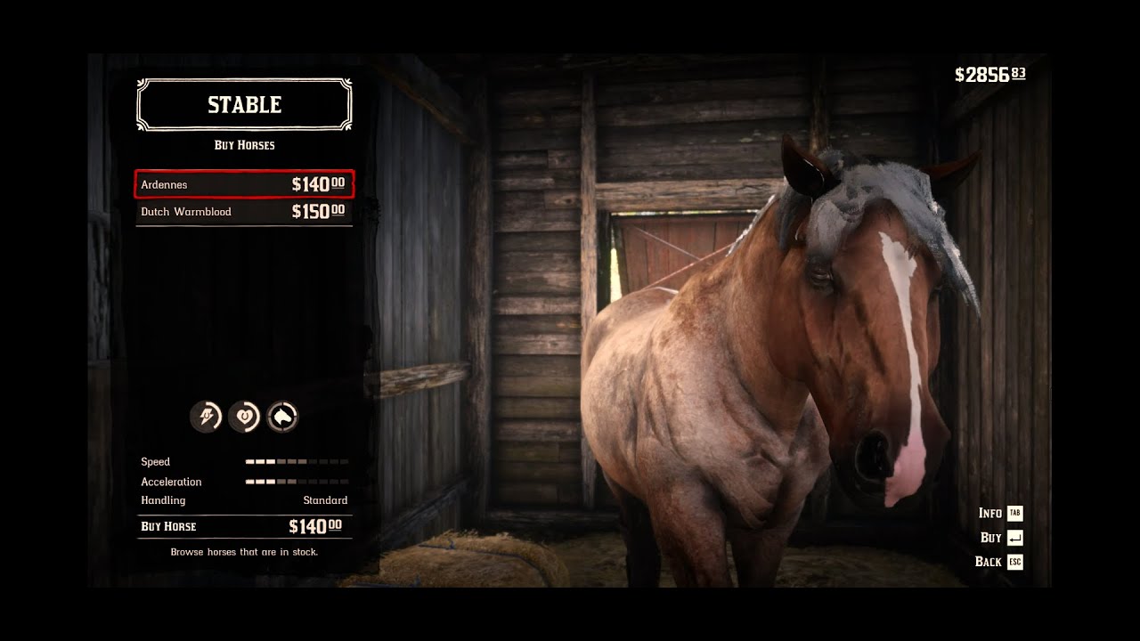 Red Dead Redemption 2 horse Saddle customization -1080p 60fps HD - YouTube