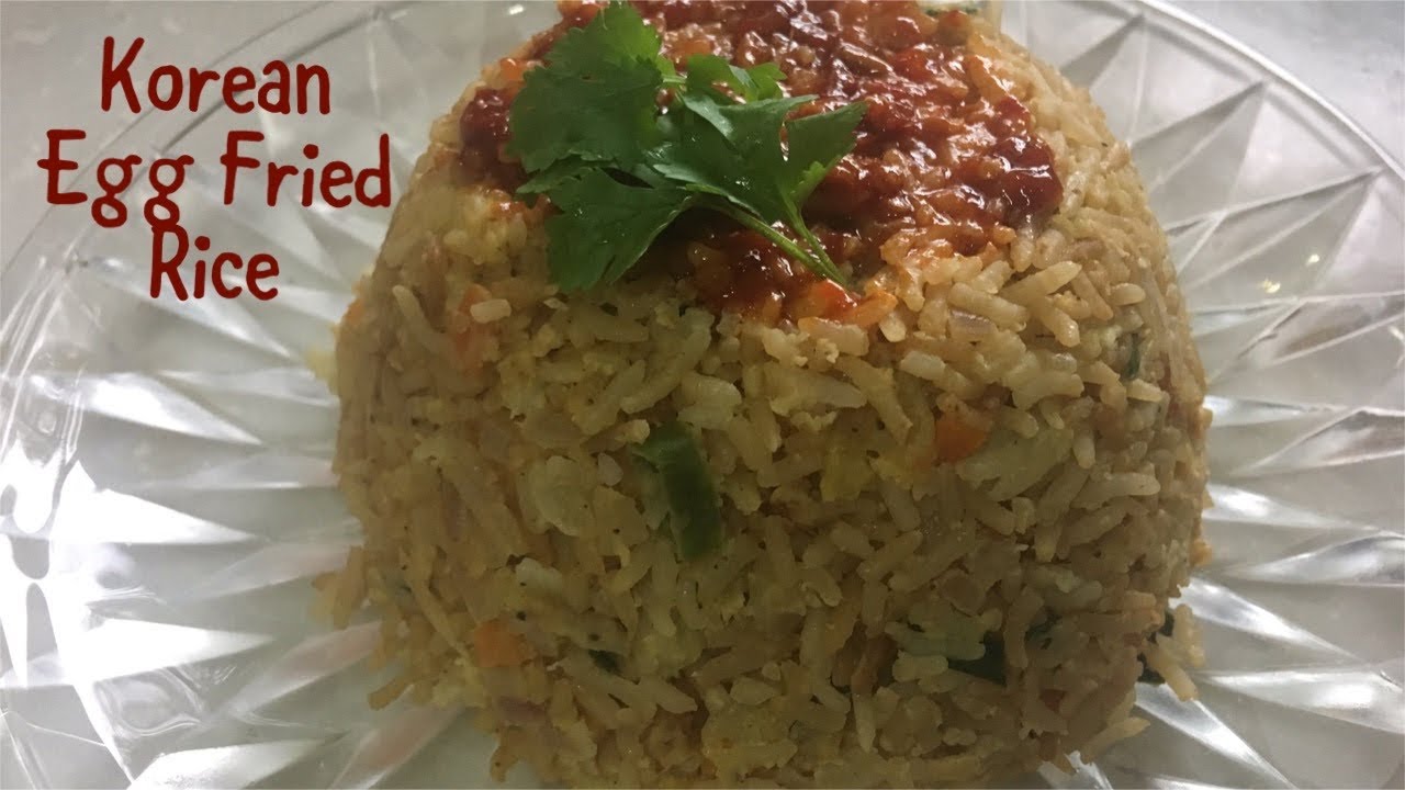 Korean Style Egg Fried Rice || अंडा फ्राइड राइस रेसिपी || Easy-breezy ...