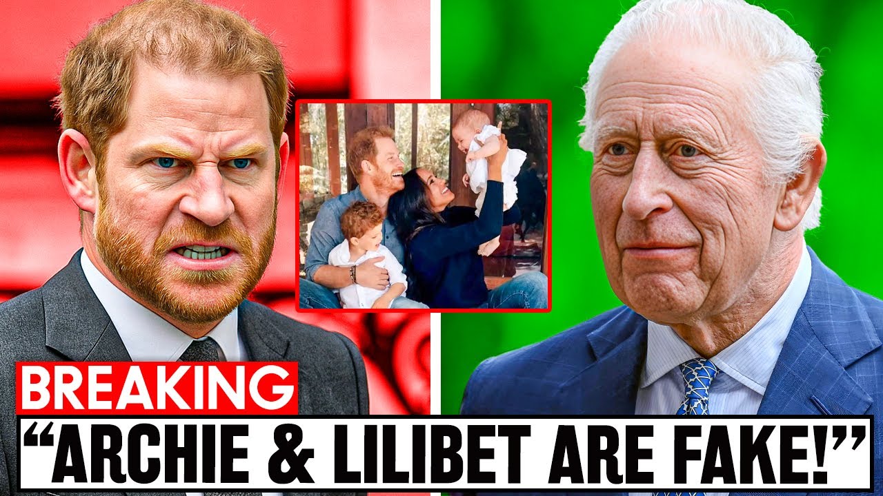 Harry OUTRAGED as K. Charles Officially Strips Archie & Lilibet Of All ...