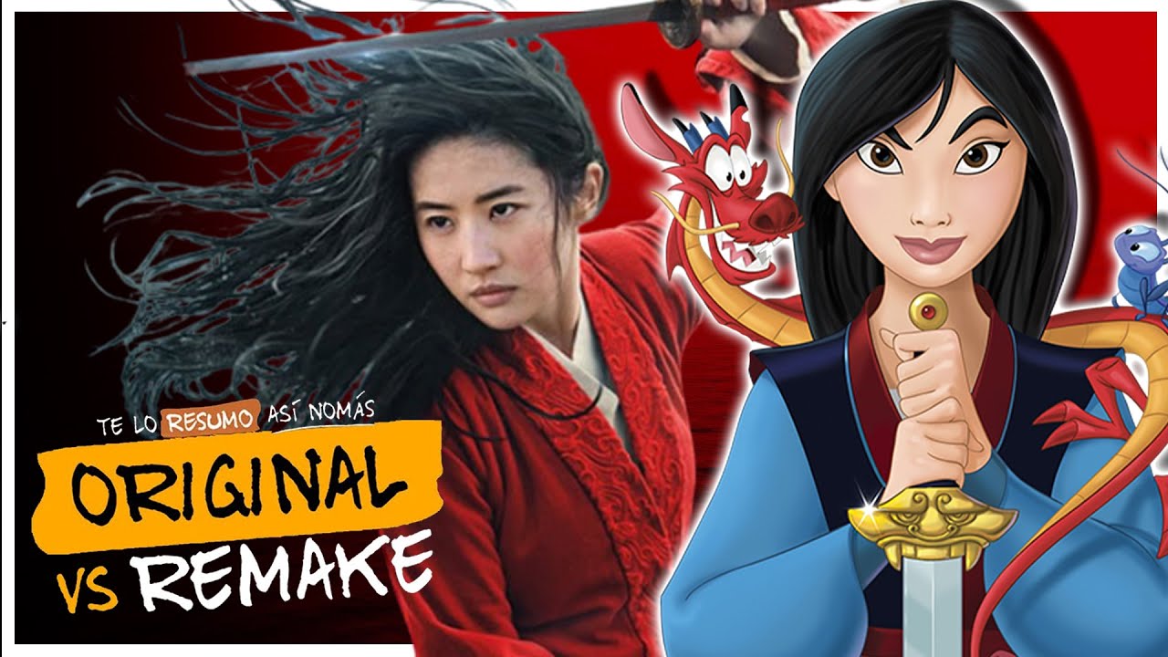 MULAN - Original VS Remake | #TeLoResumo| - YouTube