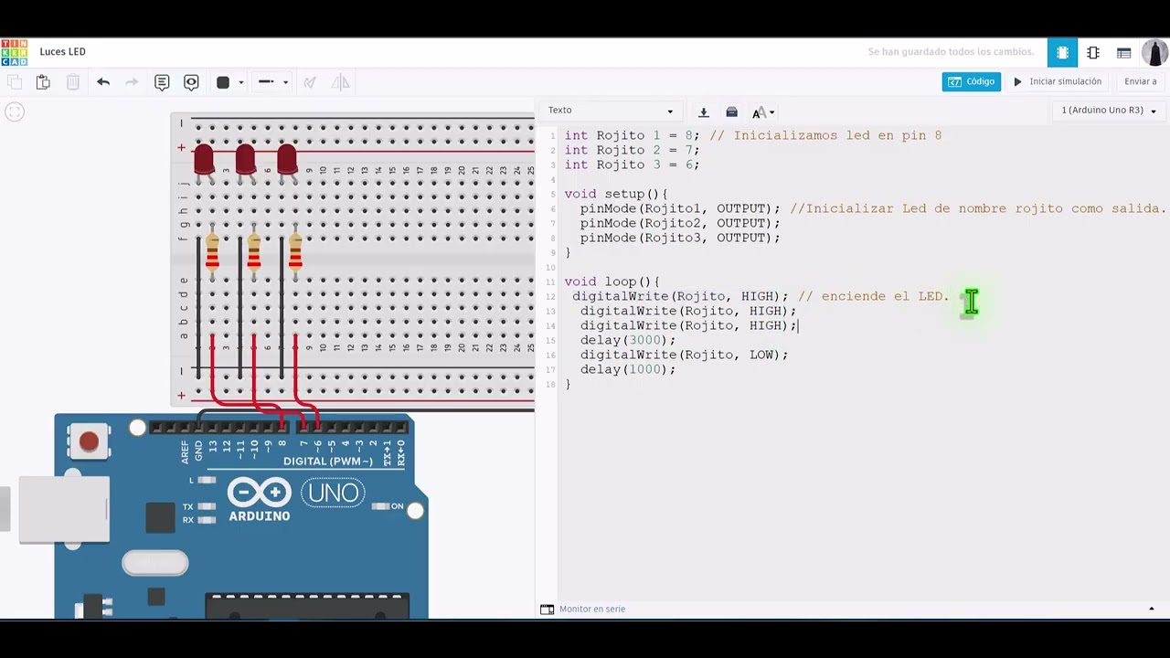 Encender LED con Arduino - Práctica sencilla. - YouTube