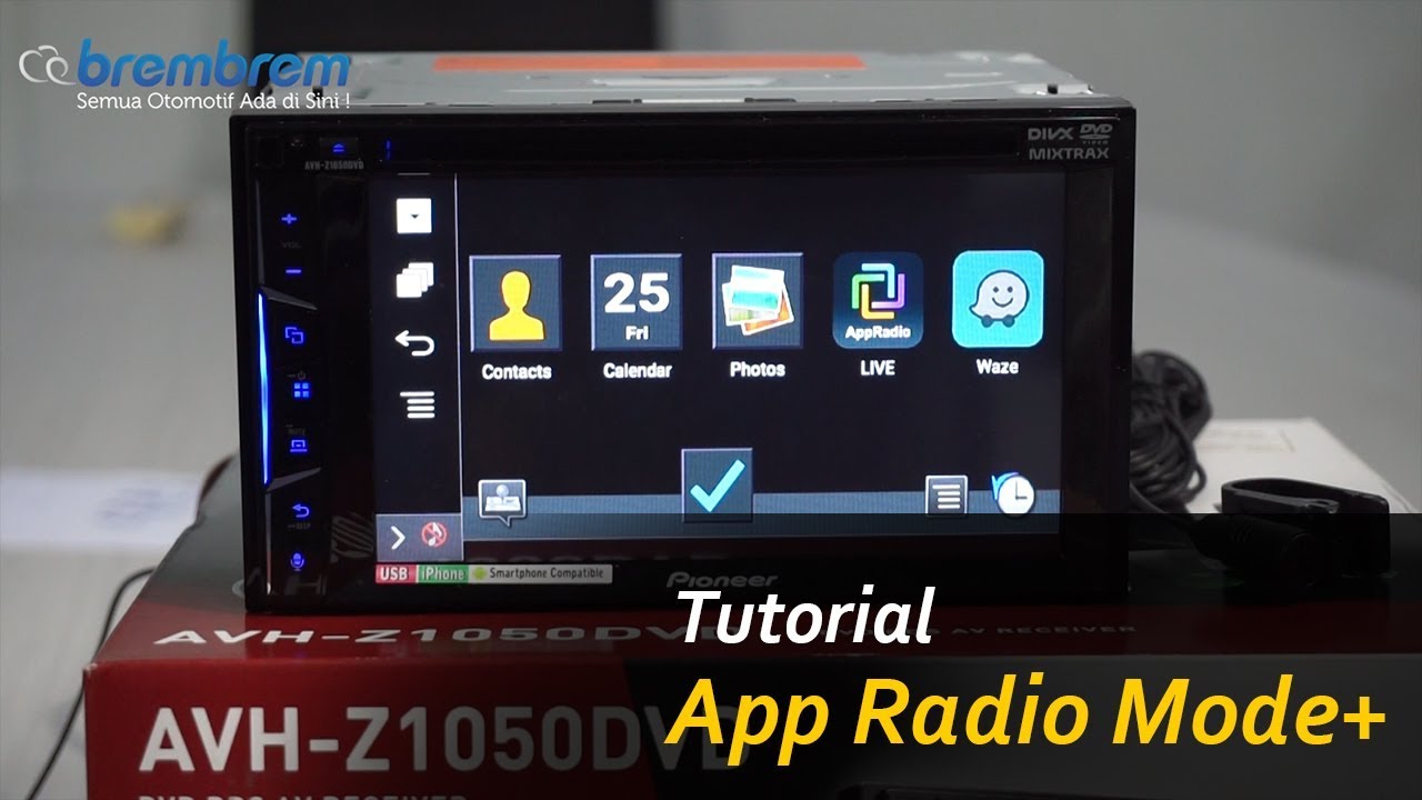 Tutorial - AppRadio+ di Pioneer Z series | brembrem.com - YouTube