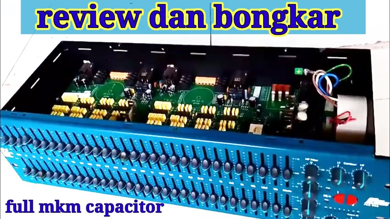 Bongkar Equalizer Bss fcs 966 Opal Original - YouTube