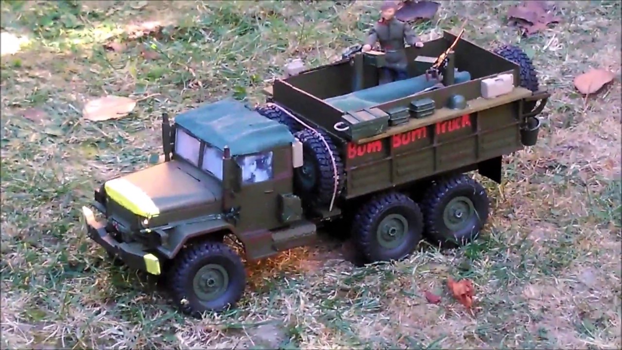 WPL B16 Reo Umbau zum Vietnam Gun Truck Eve of Destruction Step by Step ...