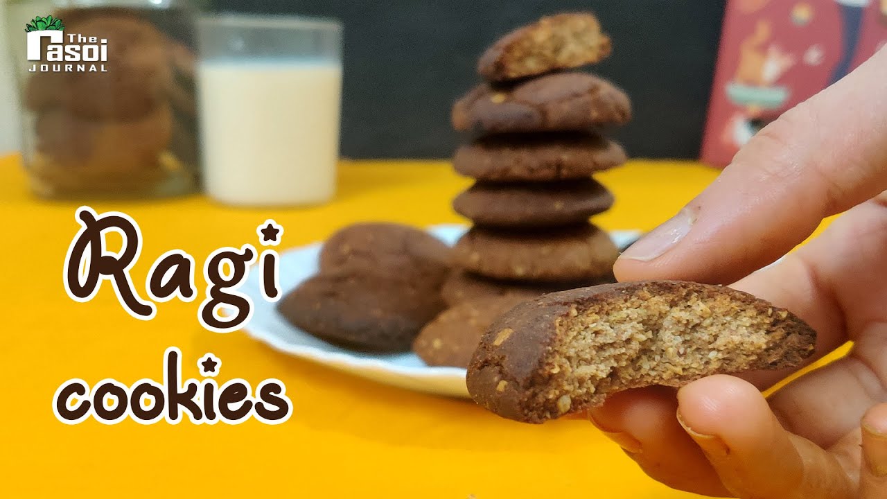 Ragi Cookies Recipe | Healthy Cookies Recipe | Nachni Flour | Healthy ...