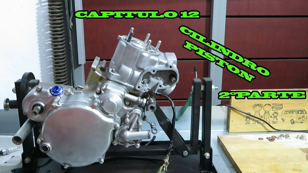 Capitulo 12: Cilindro y Pistón 2ºParte - KAWASAKI KX 125 - YouTube