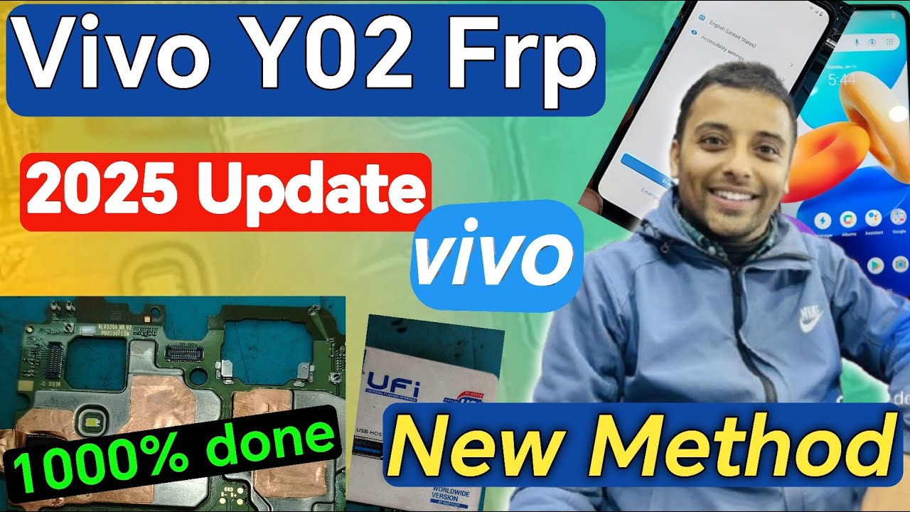 Vivo Y02 Frp bypass New Method 2025 | Setting Not Open | Vivo Frp ...