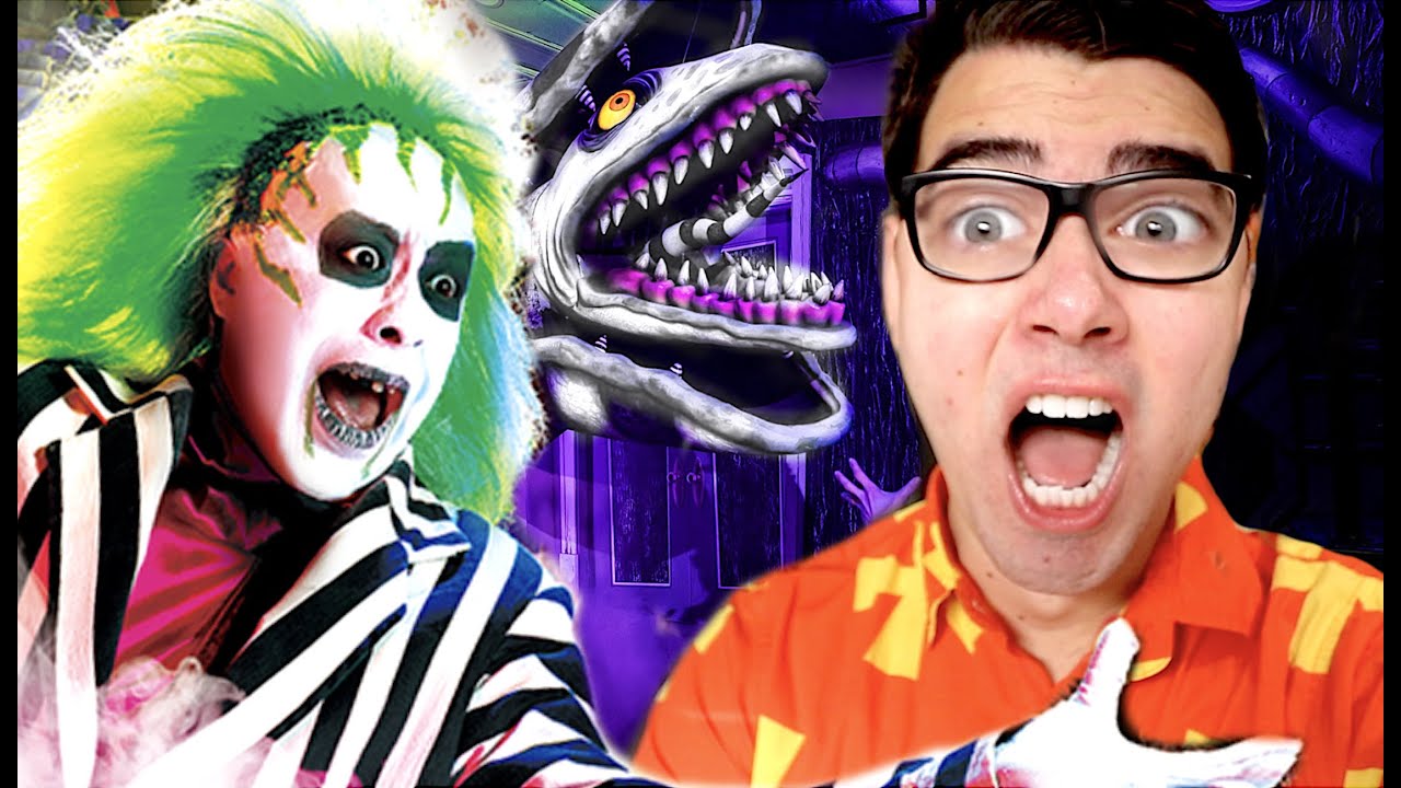 Beetlejuice Haunted House Sneak Peek Halloween Horror Nights 2021 ...