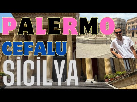 Sicilya'nın Başkenti Palermo ve Tatil Kasabası Cefalu Vlog I Muhteşem Yemekler ve Harika Bir Deniz