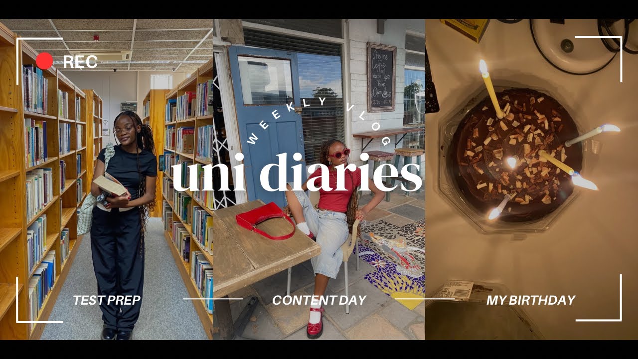 Uni diaries EP1| Test prep+💅appointment +mini SHEIN haul + content day ...