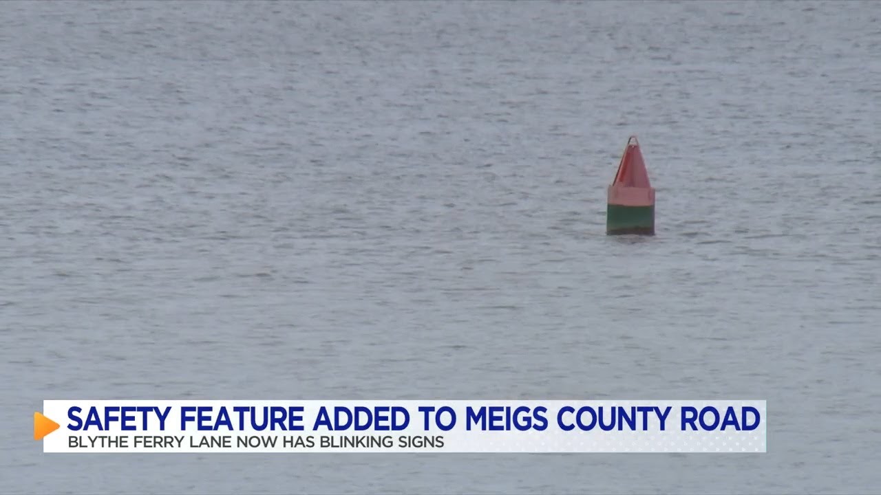Flashing signs added to Blythe Ferry Lane, the site of February's ...