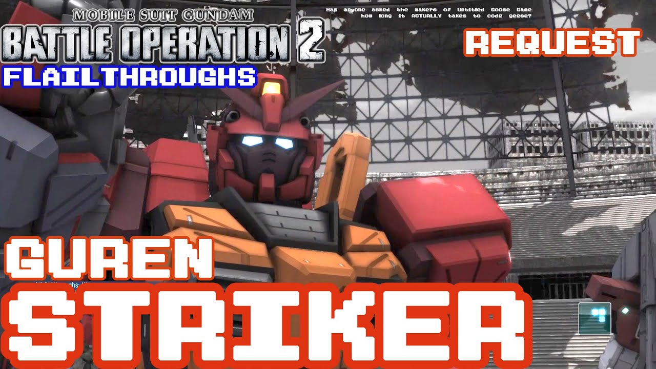 Gundam Battle Operation 2 Request: RGM-79FC Striker Custom In Guren ...