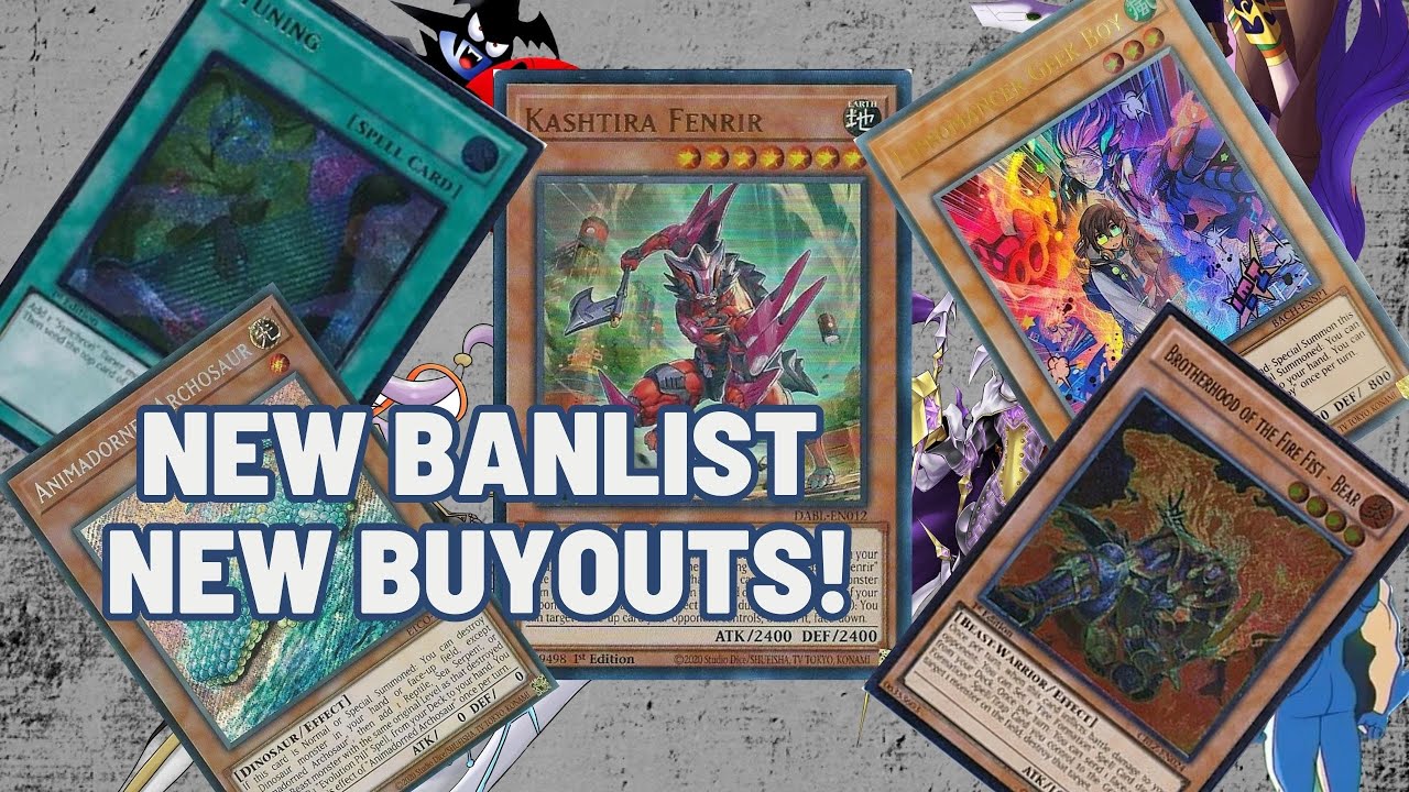 Yu-Gi-Oh! Market Watch - New Banlist, New Buyouts! - YouTube