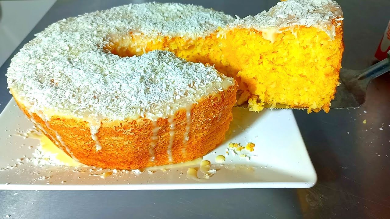 Receita de bolo de milho com coco - YouTube