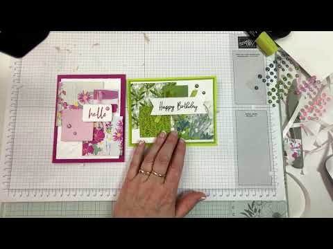 4 Square card design